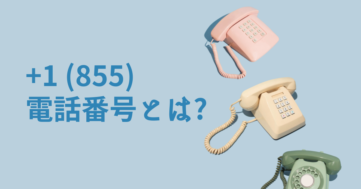 +1 (855)電話番号とは?出てしまった場合のリスクと迷惑電話を防ぐためのビジネス対策ガイド | ロロント株式会社